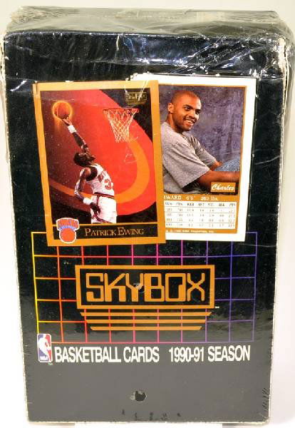 1990-1991 Unopened Box of Skybox NBA Basketball Cards