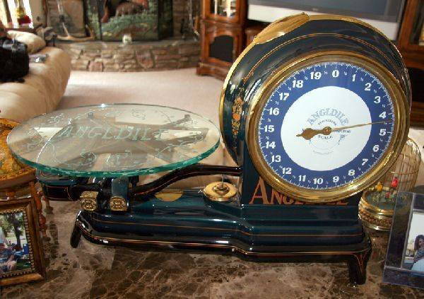 Restored Antique Angle Dial Scale P
