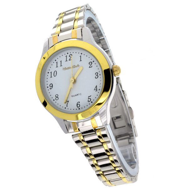 Montres Carlo Women's Stainless, Silver & Gold Watch