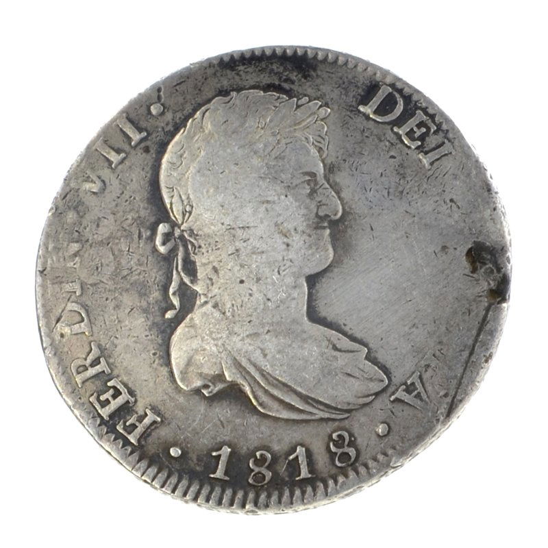 1818 Eight Reales American First Silver Dollar Coin - Oct 27, 2013 ...