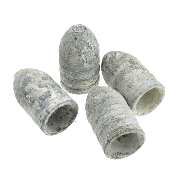 4 Original Civil War Lead Bullets 58 Cal. Rifle