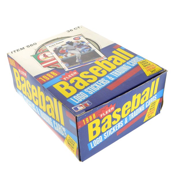 1988 Fleer Baseball Logo Stickers & Trading Cards