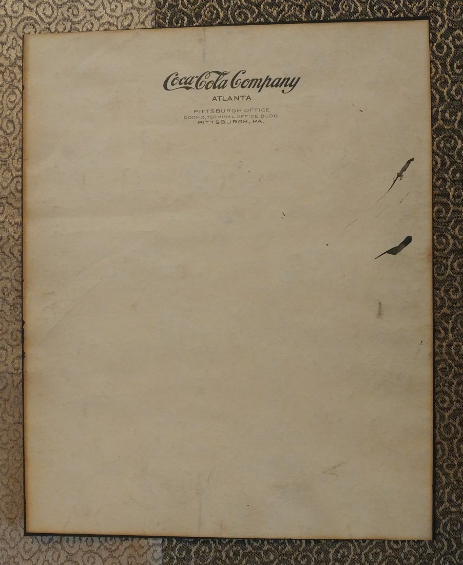 1920s Ink Cartoon Illustration On Coca Cola Letterhead - Mar 30, 2019 ...