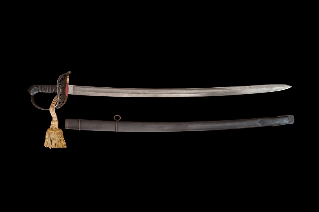 An Austrian Cavalry Officer Saber M1861/69, Sword