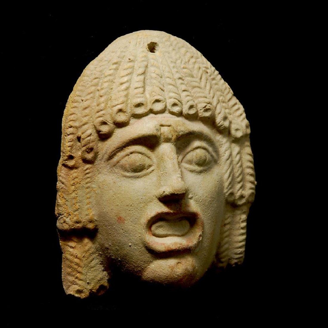 A ROMAN THEATER MASK
