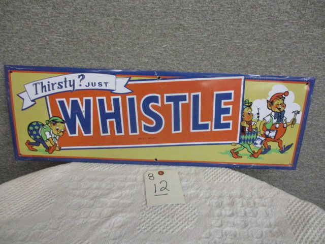 Whistle Soda Sign