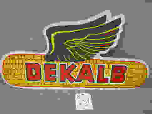 Masonite Dekalb Flying Ear Sign Auction