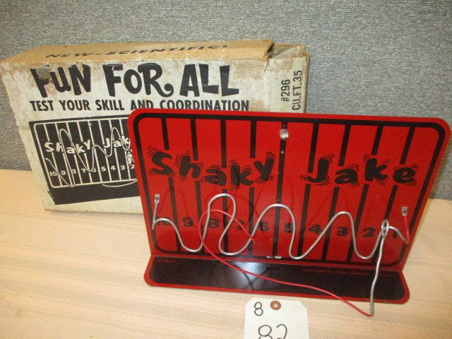 1969 Cadeco Shaky Jake Skill Game