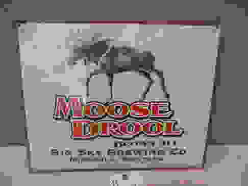 Aluminum Moose Drool Brown Ale Sign Auction