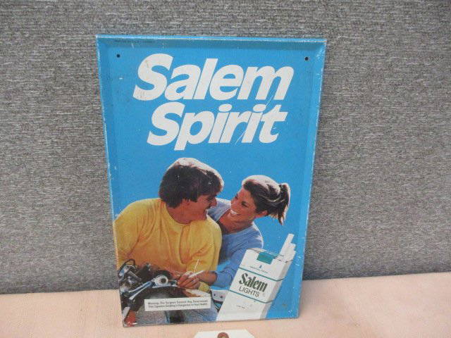 Aluminum Salem Lights Sign