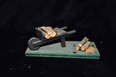 Wooden Fire Wood Toy Germany Early 20th Century