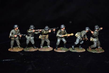 Corgi Forward March Wwii German Infantry Set 1944 6