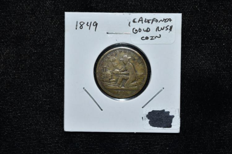 1849 California Gold Rush Coin