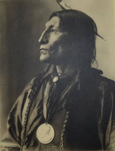 Chief Wolf Robe, Chief Of The Cheyennes Photo Print,
