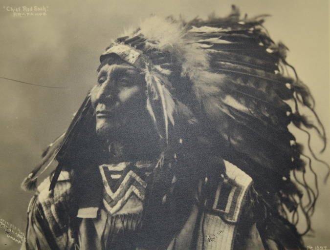 Chief Red Sack, Sioux Photo Print, Late 1800s-Early - Jan 12, 2020 ...