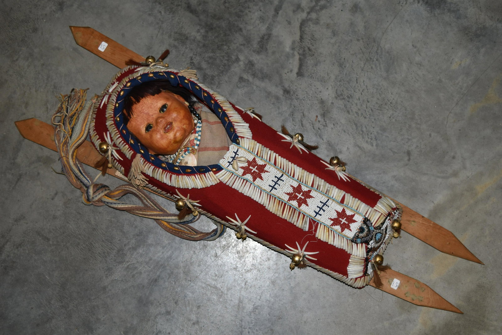 Large Native American Baby Back Carrier with Doll, Very - Mar 14, 2020 ...
