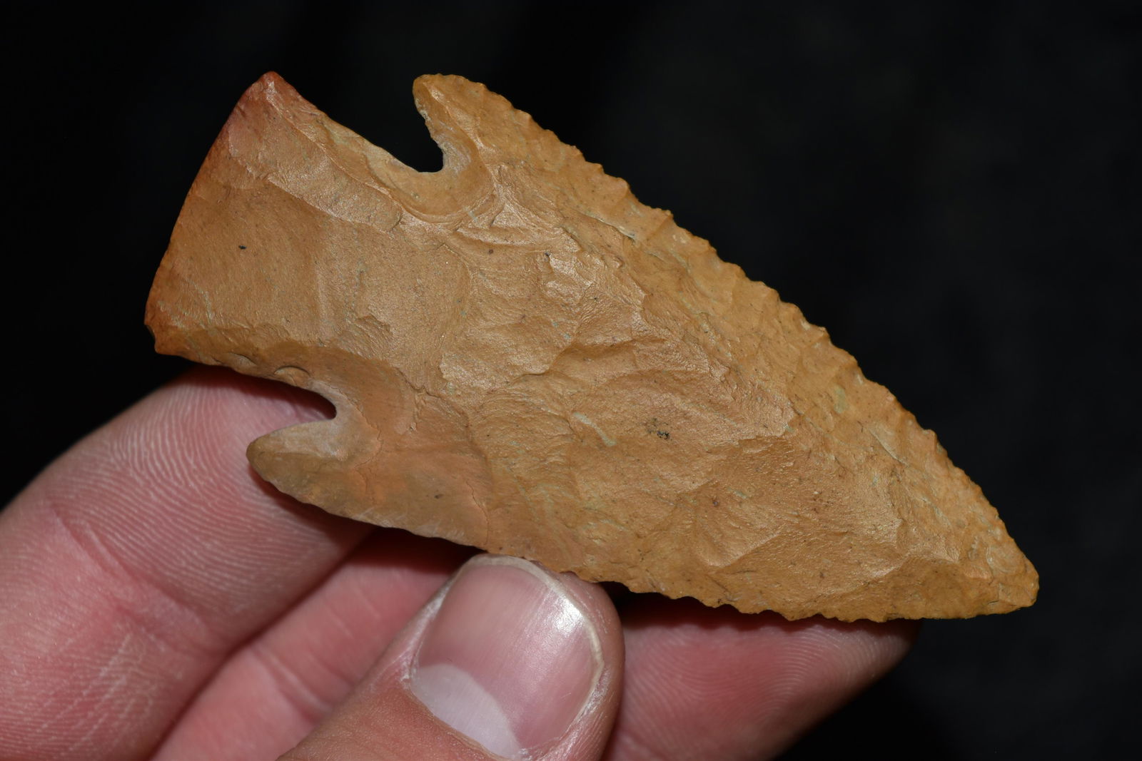 For Auction: 3 1/8" Hardin Point, Restored Ear and Partial Base, (#0647 ...