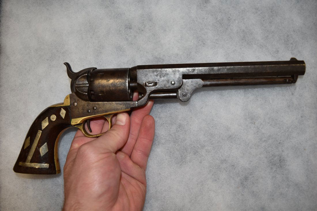 1866 Colt Revolver Model 1851 Navy .36 Caliber, Silver - May 17, 2020 ...