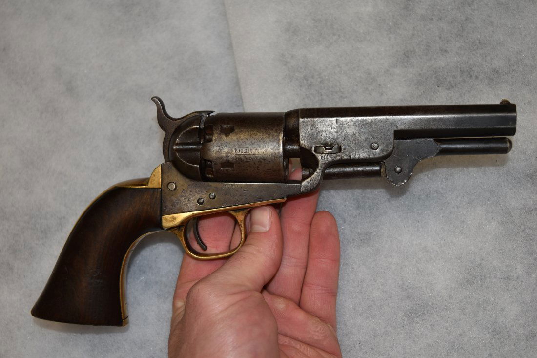 For Auction: 1866 Colt Revolver Model 1851 Navy with Octagon Barrel ...