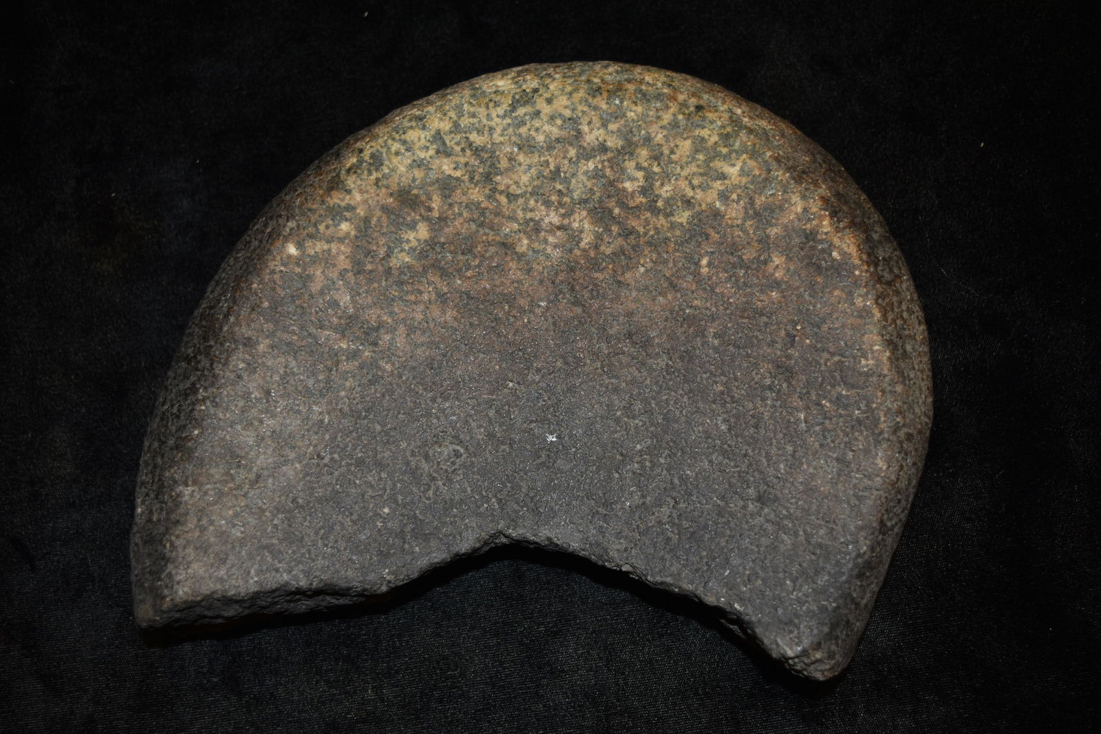 For Auction: 9 1/4" Broken Mortar Stone, Double Cupped, Iowa, Native ...