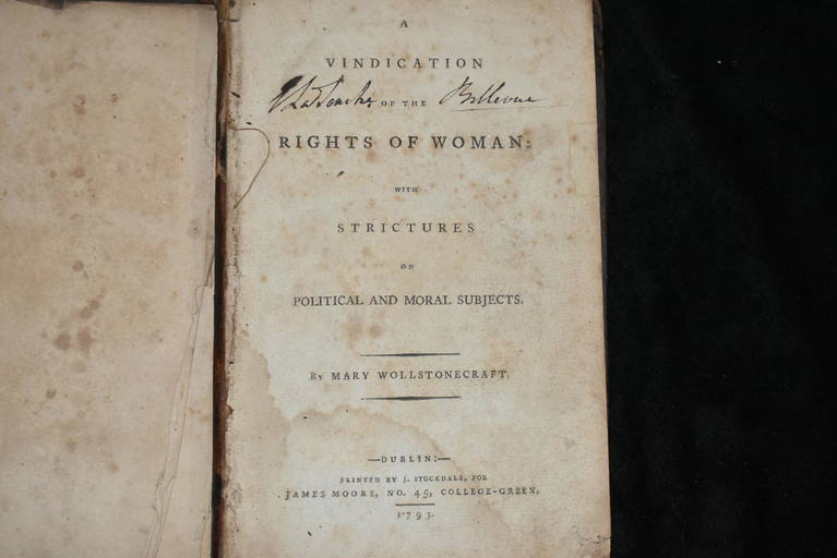 A Vindication Of The Rights Of Woman (1793)