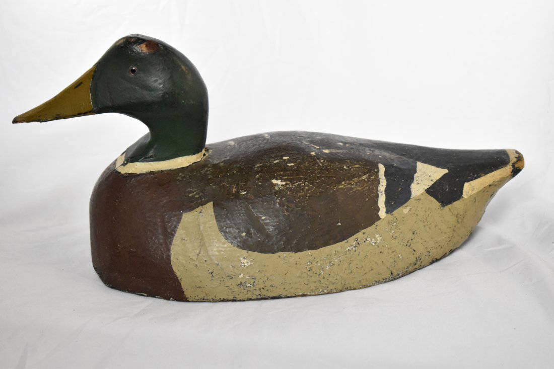 Mallard Drake Duck Decoy, 1930s-1940s Michigan, - Dec 20, 2020 ...