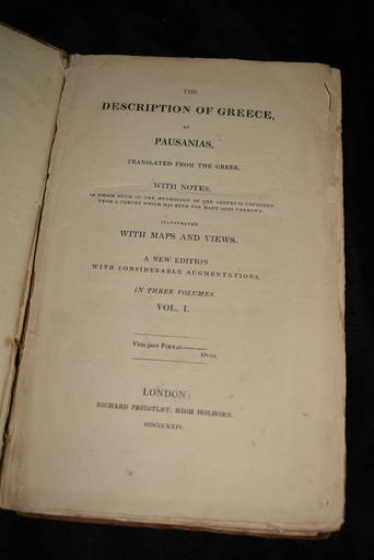 1824 The Description Of Greece