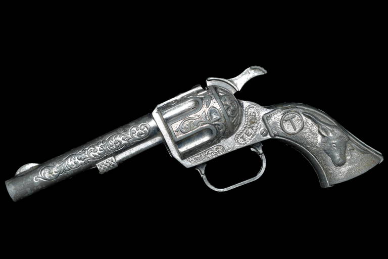 Antique Texas Cap Gun, Made In Us