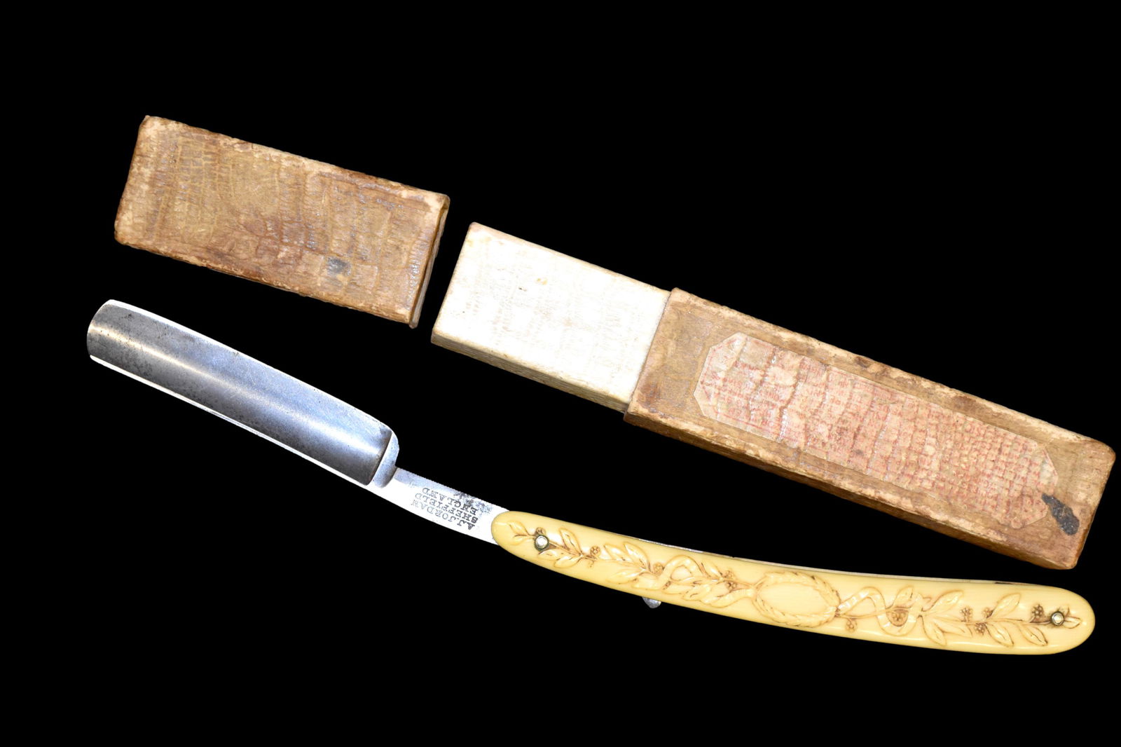 A.J. Jordan Sheffield, Straight Razor, 1880s, "Old - May 27, 2021 ...