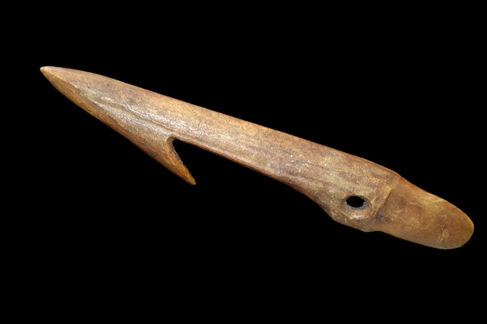 8" Massive Bone Harpoon from Alaska. Great form and (#0458) on Sep 12 ...