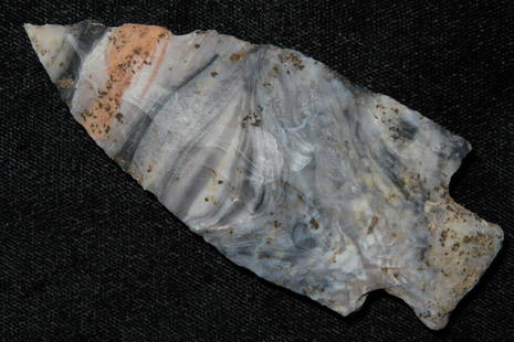 3 7/8" Etley. Multi Color Mozarkite. From The James