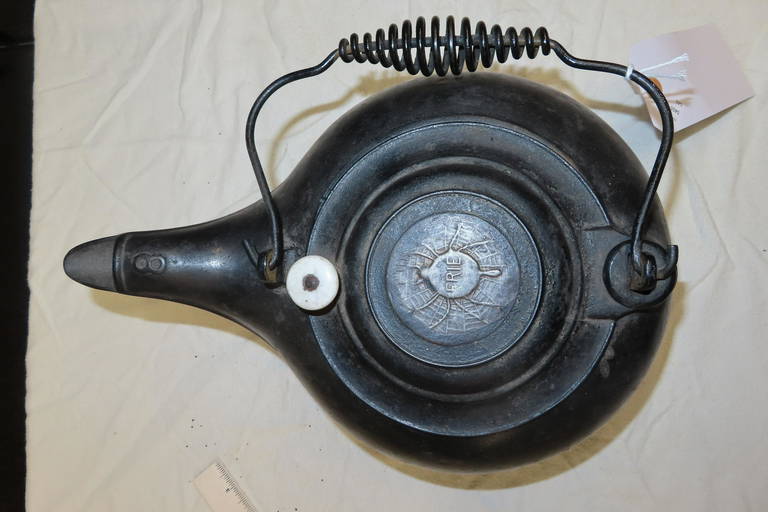 Rare #8 Erie Spider Tea Kettle Superior Condition. Uncleaned. From The ...