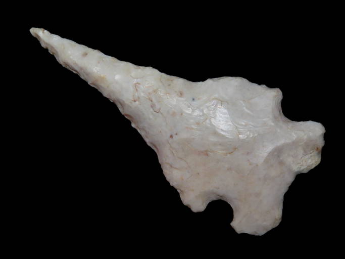 3 1 4 Osceola Drill Made Of Creek Stained Burlington Chert Found In