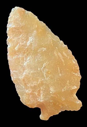 1 5/8" Hixton Quartz Bottle Neck- Green Lake Wisconsin- Ex David Stilp ...