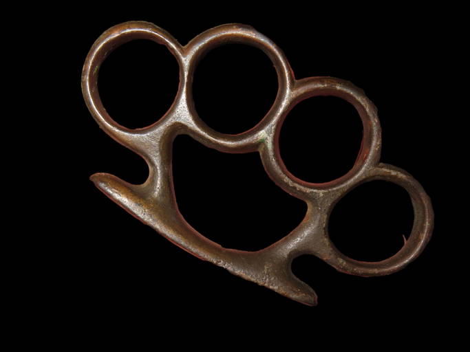 Antique Set Of Brass Knuckles