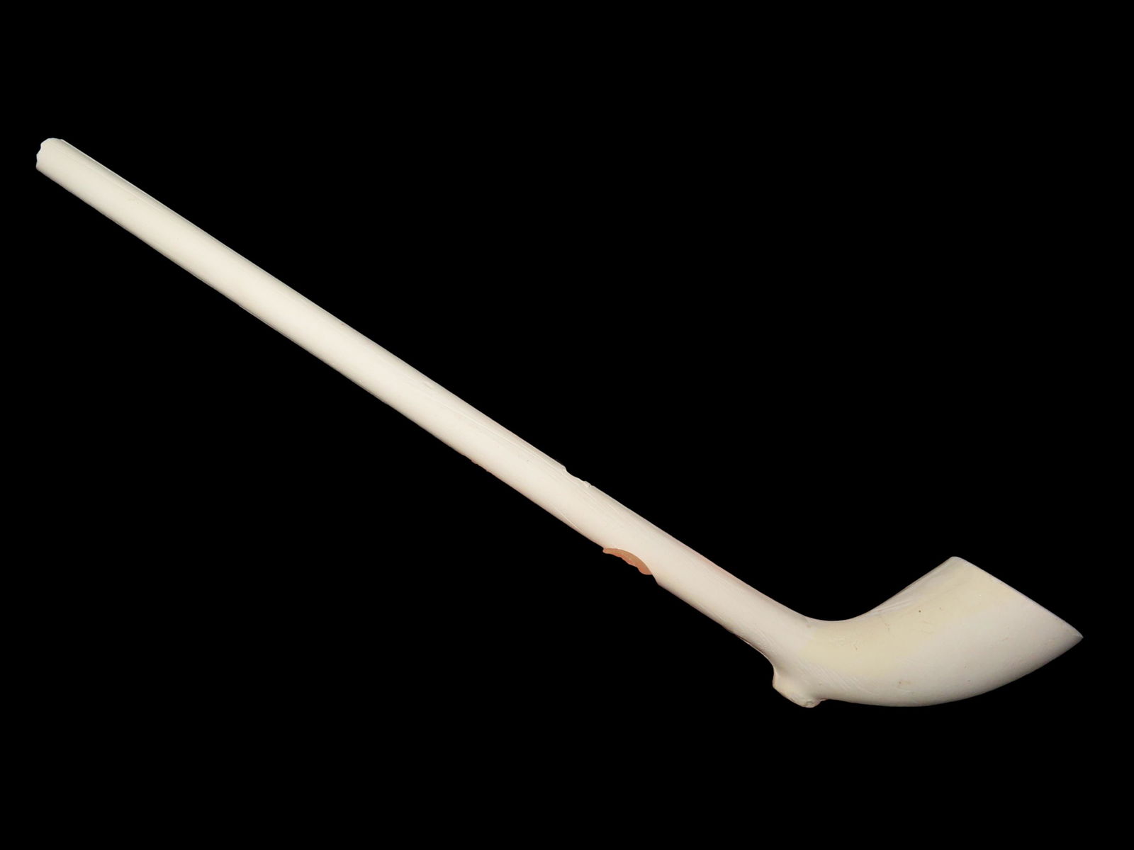 Nice Late Historic Long Stem Tavern Trade Pipe, Great Long Example