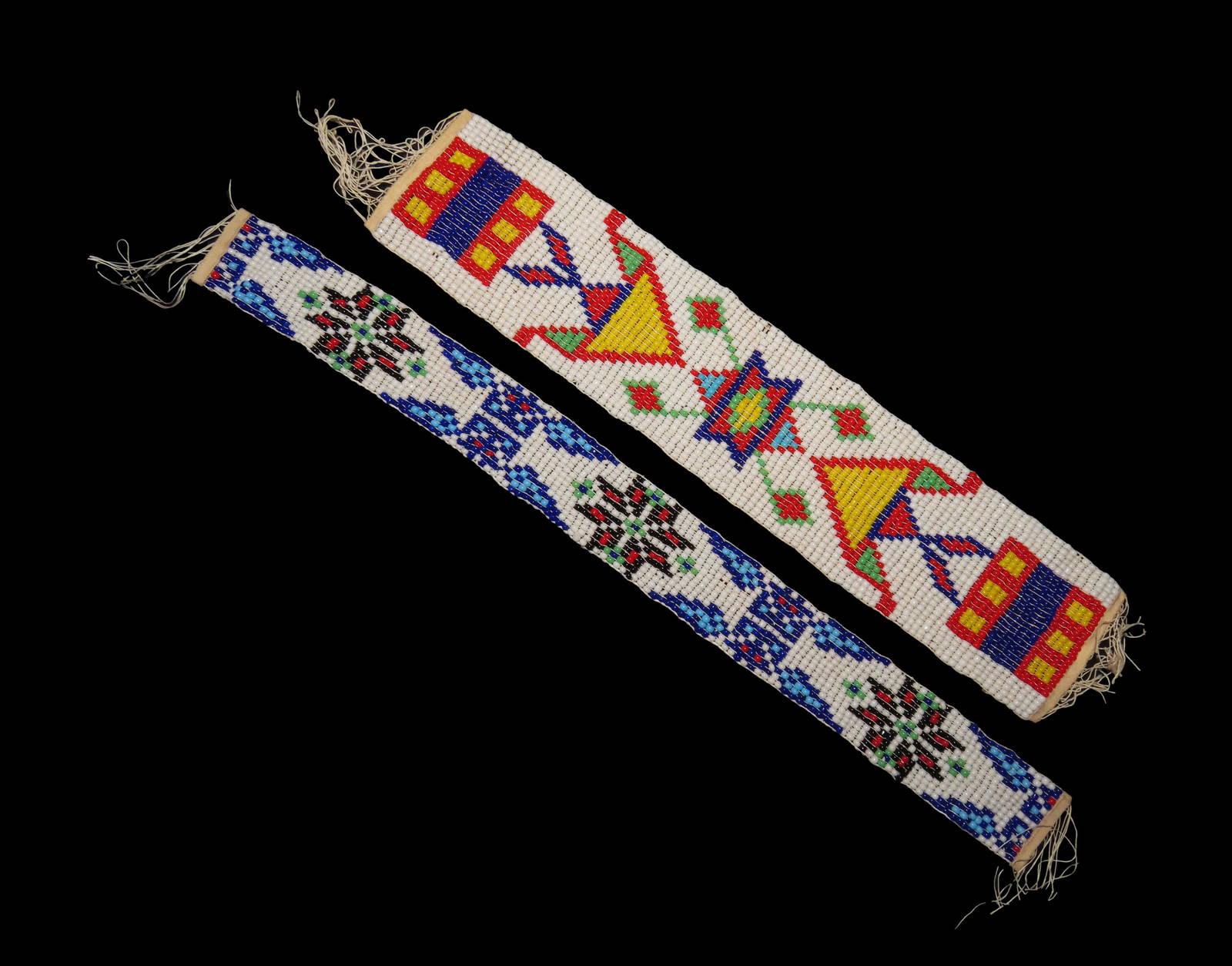 NICE PAIR OF BEADED SASHES, GREAT COLORFUL EXAMPLE, SASH (#0305) on Apr ...