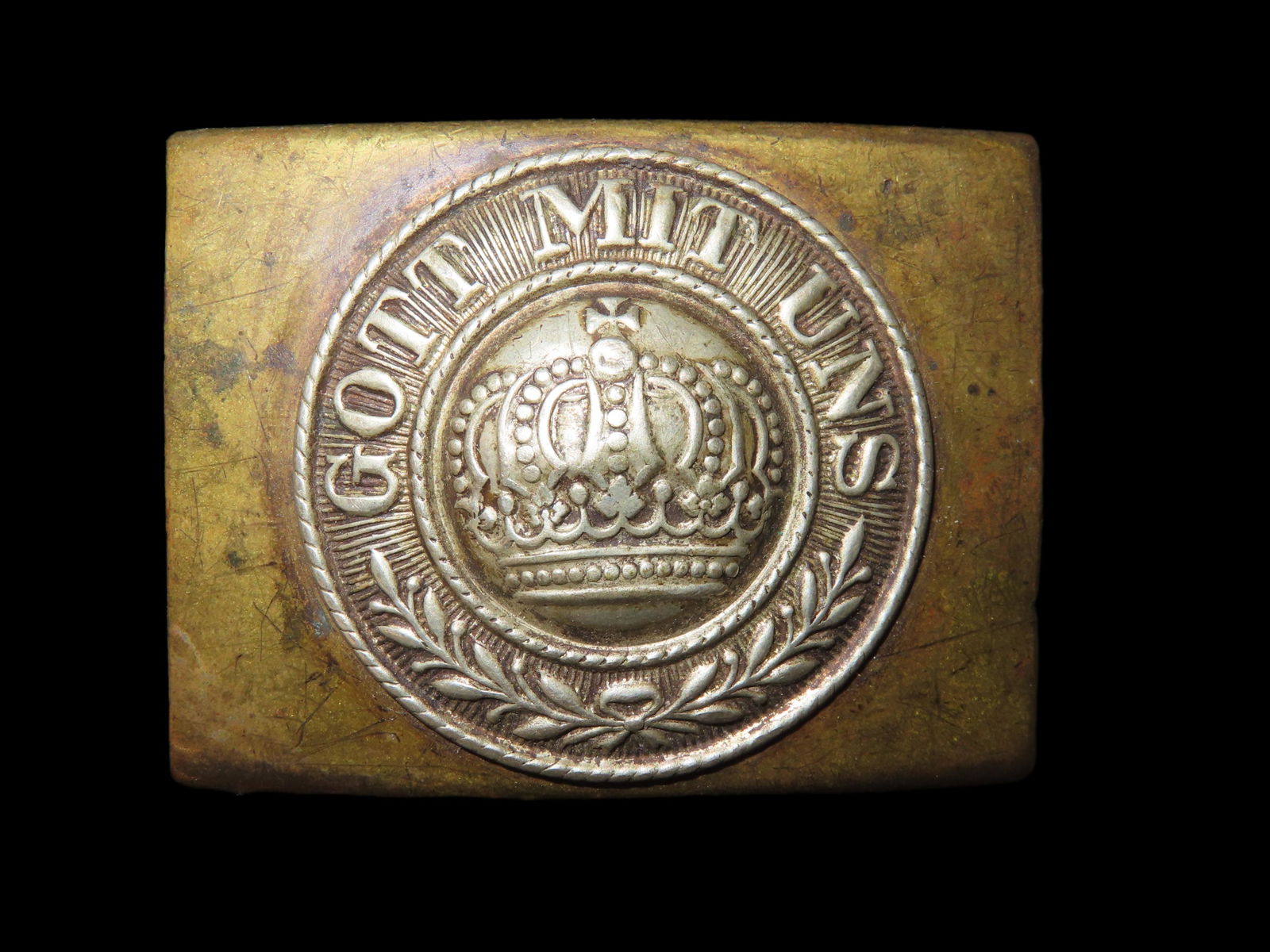 Ww1 German Belt Buckle Gott Mit Uns