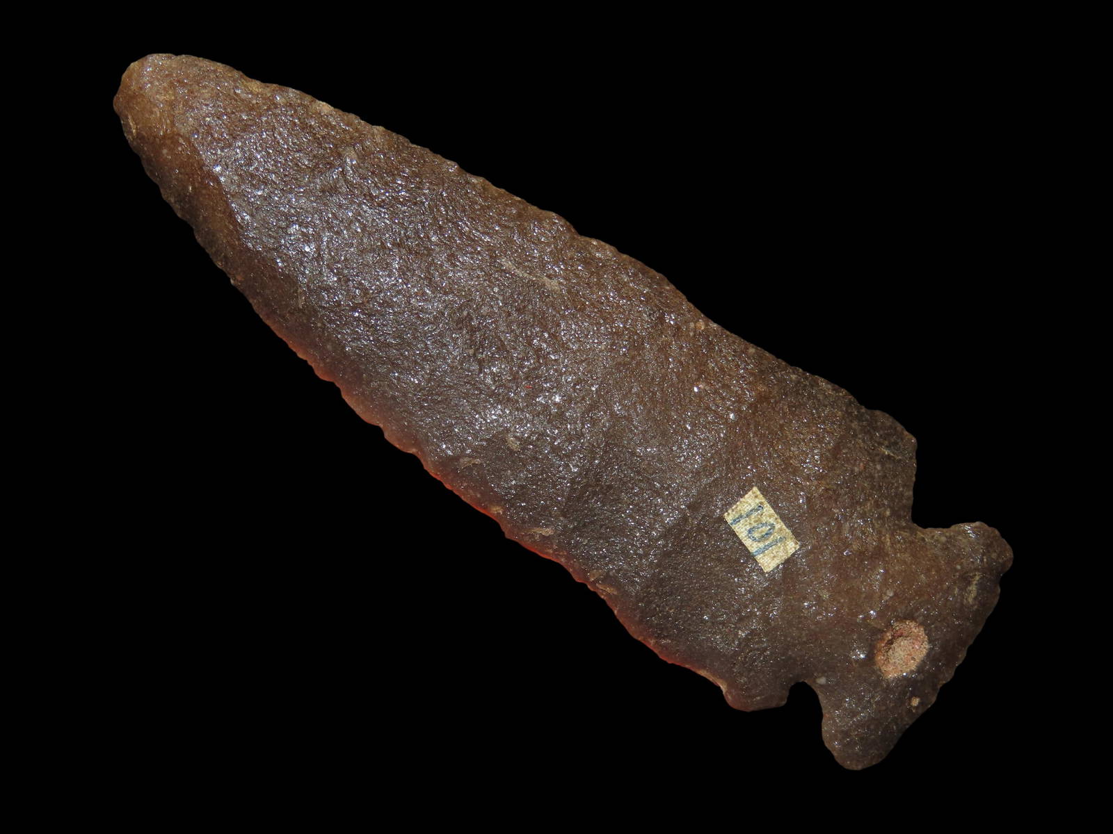 4 3/4" Hixton Quartz Dovetail / Thebes, Dickey Coa, Wisconsin, Slight ...