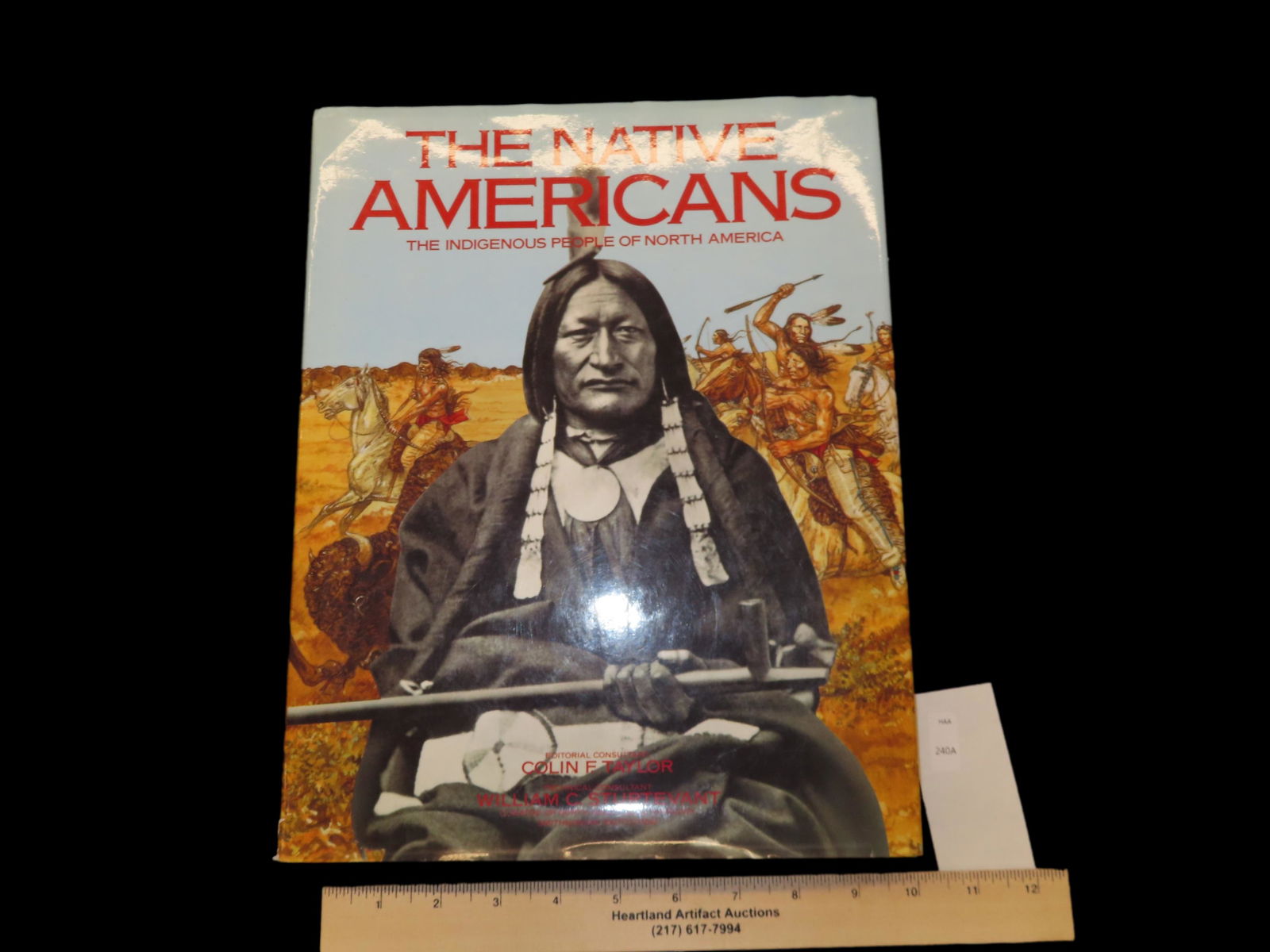 Hardback The Native Americans Native American Book