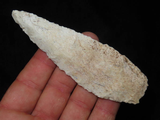 4 3/8" Lerma Blade, Calhoun County Illinois, Ex Brian Wrage Collection