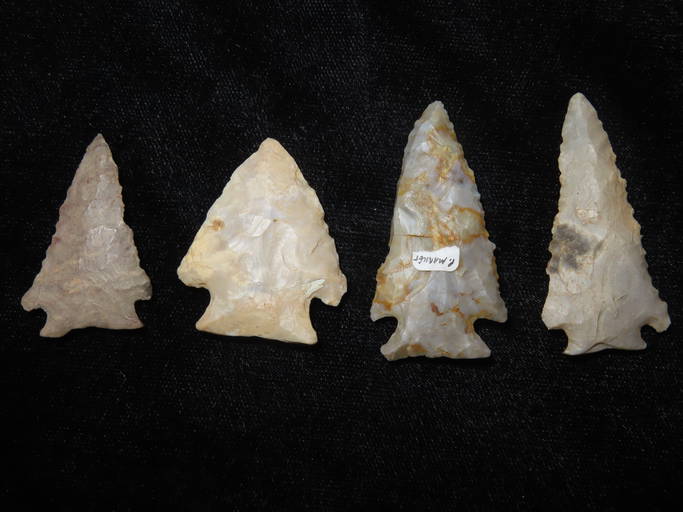 A Lot Of 4 Fractured Based Decatur Ohio And Kentucky Largest Piece Is 1 ...