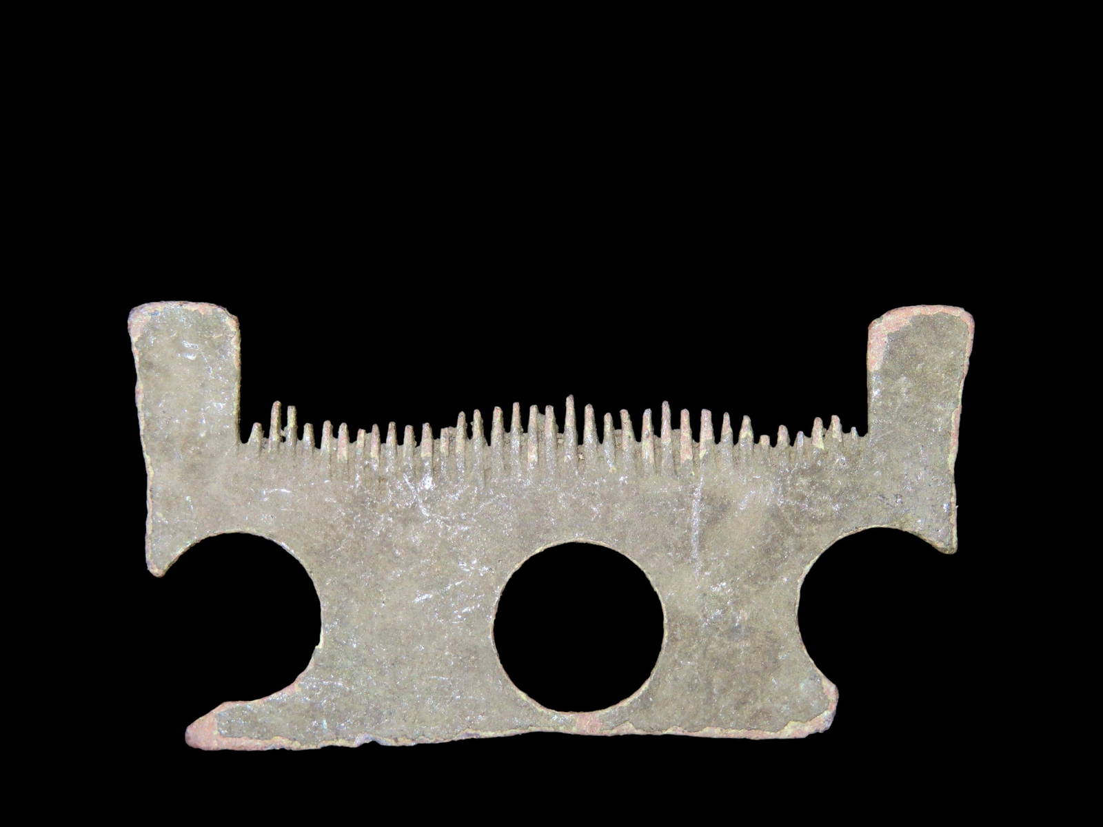 Ancient Roman Bronze Age Decorative Hair Comb, Lice Comb Auction