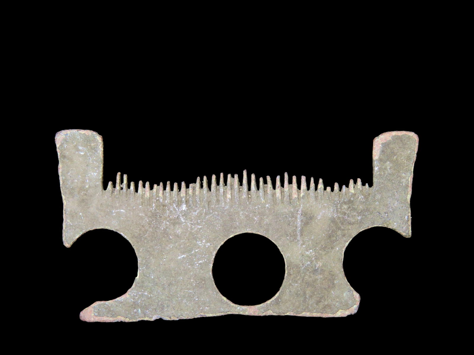 Ancient Roman Bronze Age Decorative Hair Comb, Lice Comb Auction