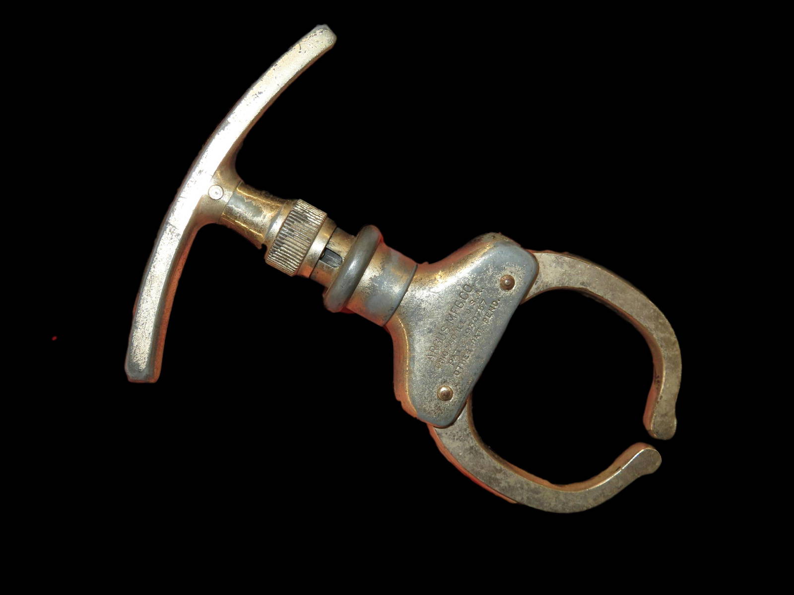 The Iron Claw, Antique Police Policeing Handcuff Tool Auction