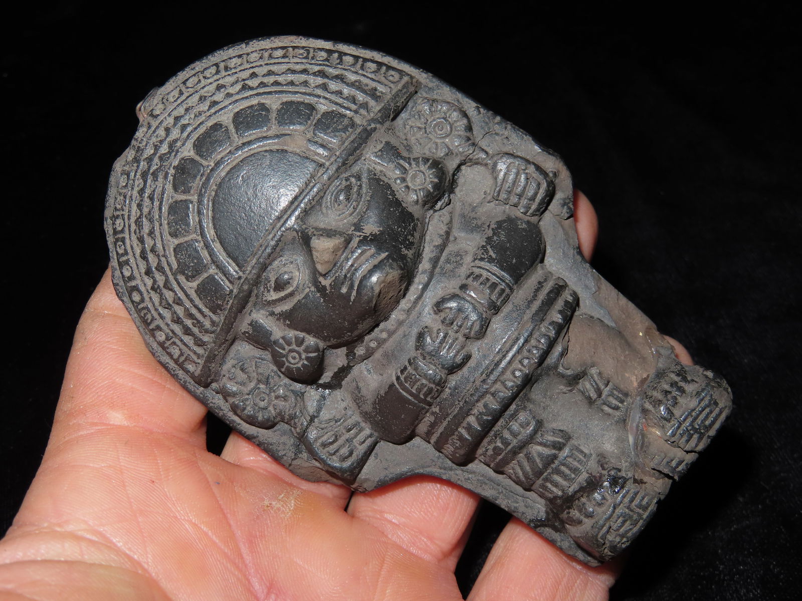 4" Pre-columbian Inca Tumi / Timu Ceremonial God Fetish/totem Auction