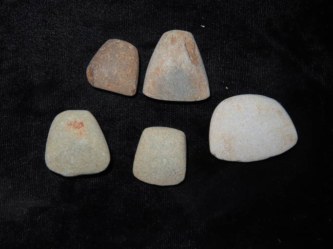 Grouping Of Minature Thumb Celts, Stone, Africa, Neolithic