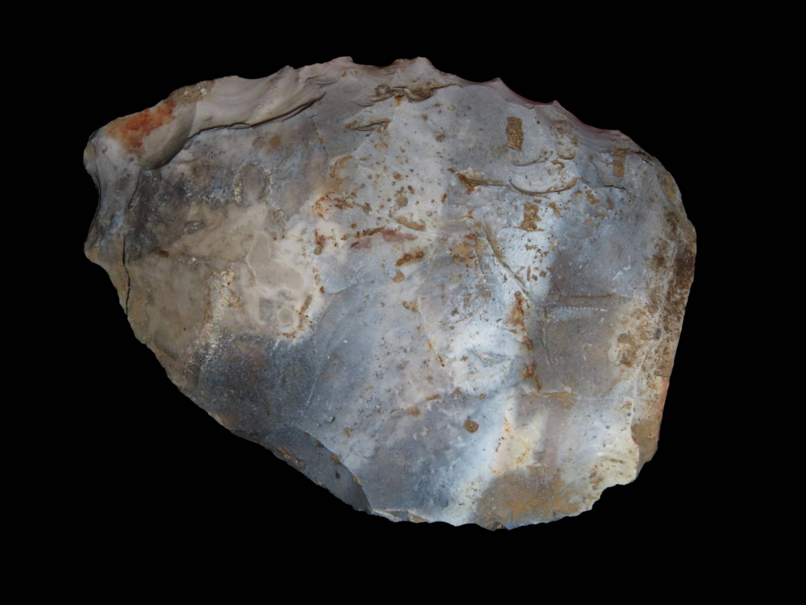 3 1/2" Flint Adze, Ex Steve Manos Collection Auction