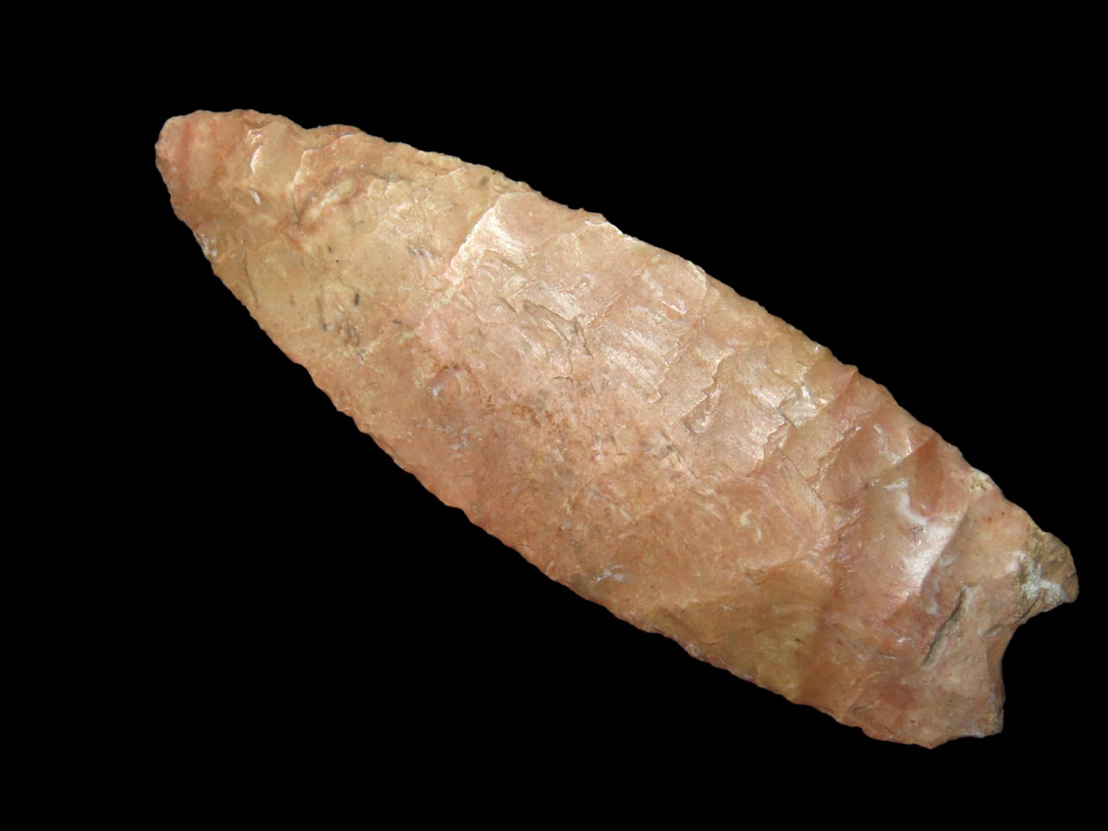 2 7/8" Agate Basin, Featuring Great Flaking, Found Near Yuma, Arizona ...