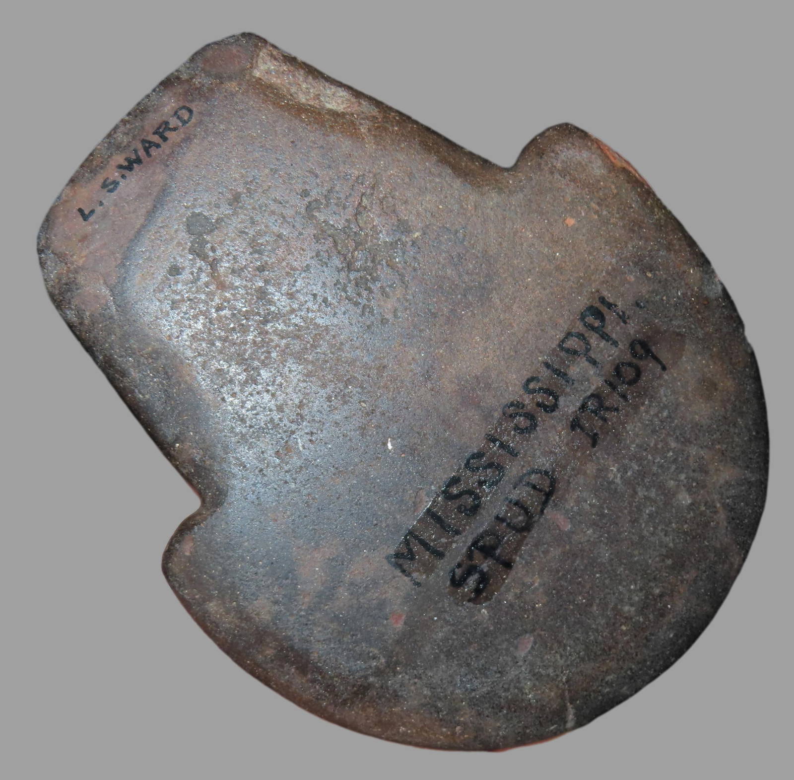 5" Spud, Bennett Coa, Ex Ls Ward, Ex Walter Podpora Collections Auction